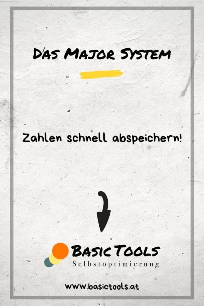 Major System: Zahlen schnell abspeichern - BasicTools